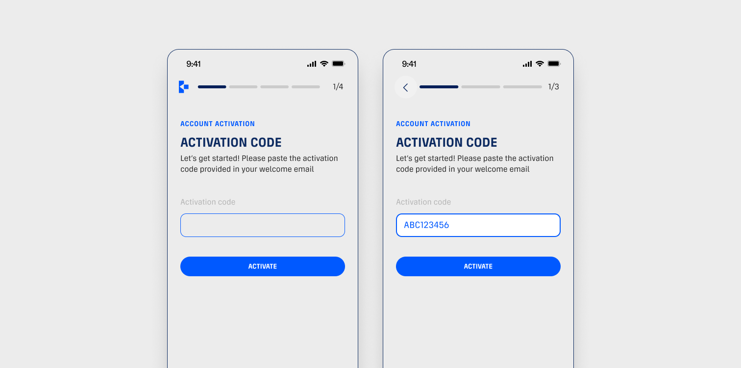 1.3 Activation Code – KOSIGN